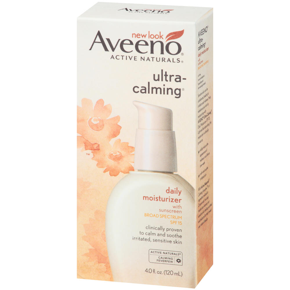 Aveeno Active Naturals Daily Moisturizer, Ultra-Calming, 4 fl oz (120 ml)