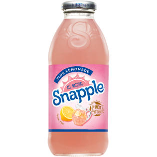 Snapple Pink Lemonade 16 FL OZ GLASS BOTTLES - Food & Grocery ...