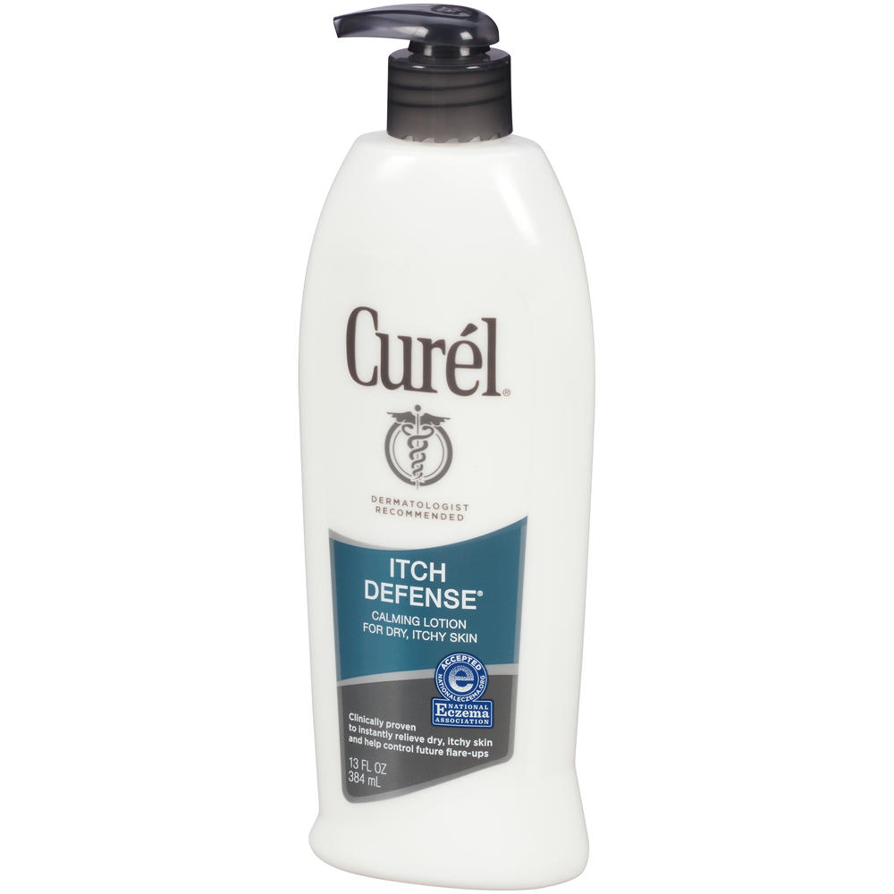 Curel Itch Defense Lotion, for Dry, Itchy Skin, 13 fl oz (384 ml)