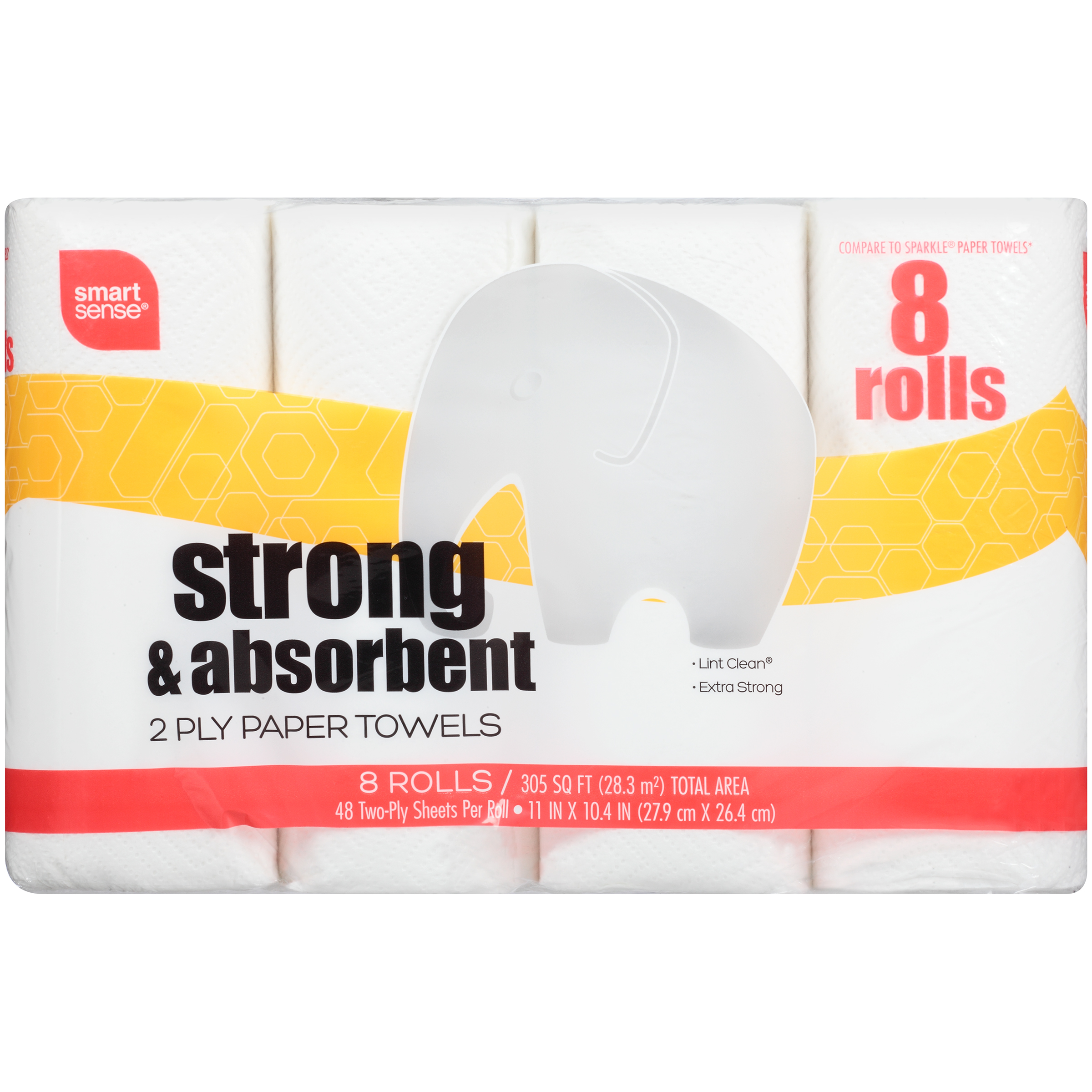 Smart Sense Strong 8 Roll Paper Towel