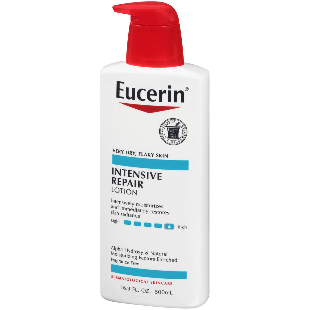 Eucerin Lotion, Plus Intensive Repair, 16.9 fl oz (500 ml)