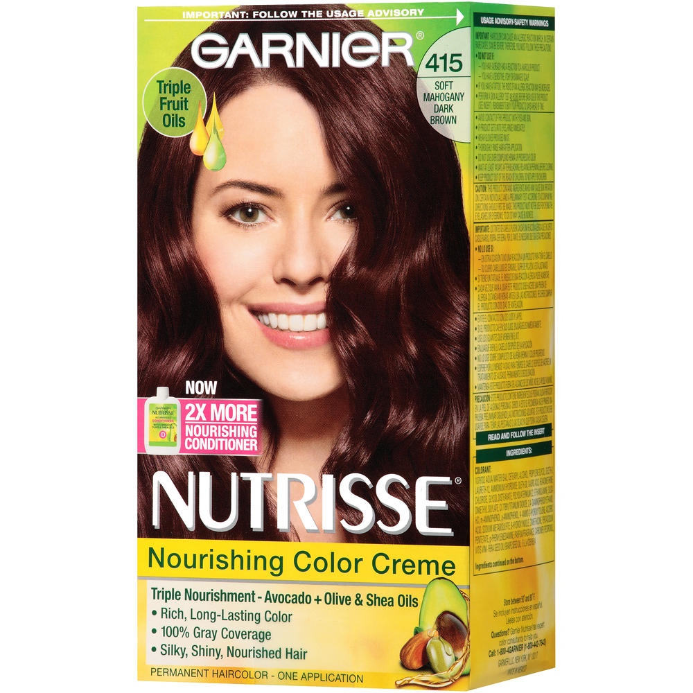 415 Soft Mahogany Dark Brown (Raspberry Truffle) Nourishing Color Creme ...