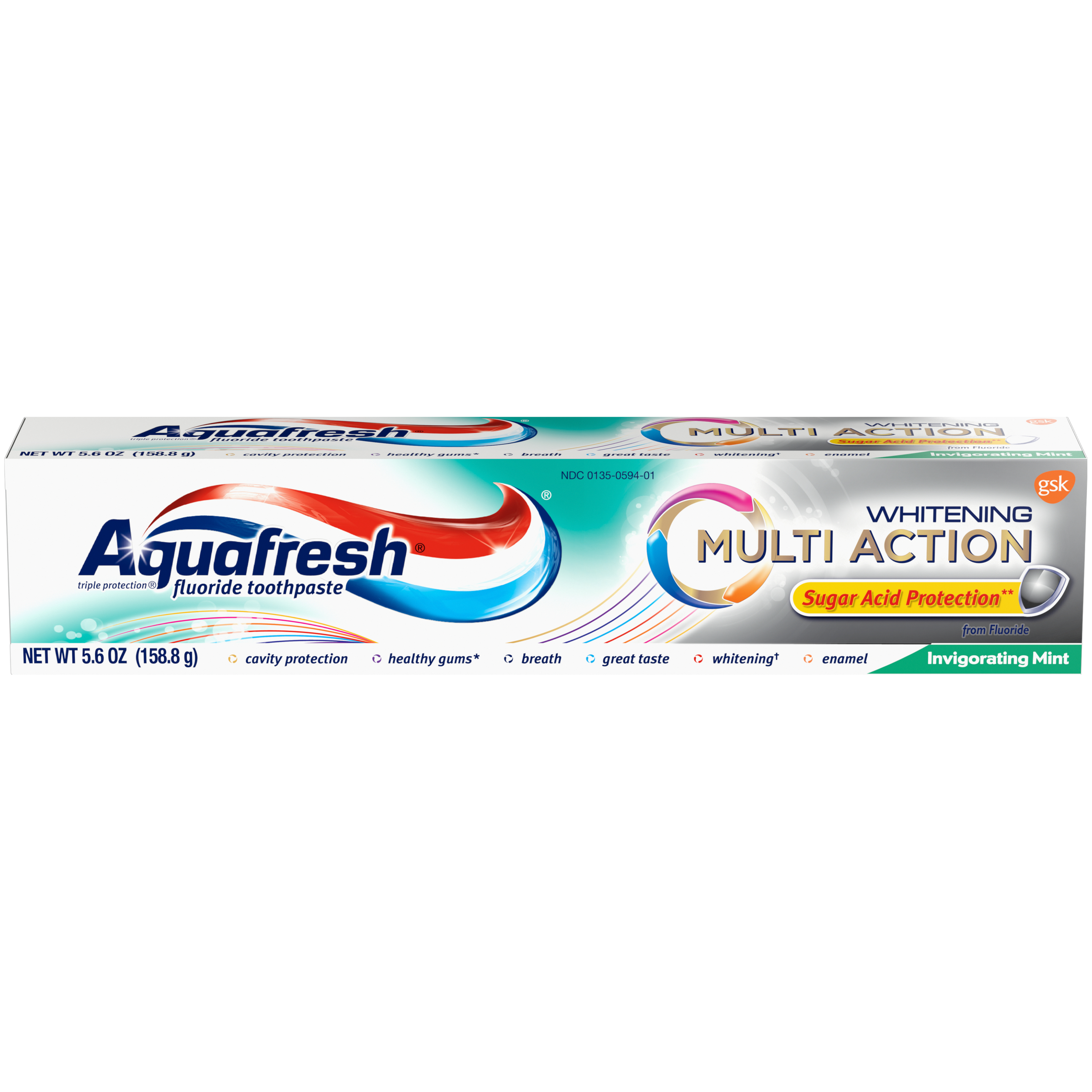 UPC 053100352005 - Aquafresh Multi Action Whitening Toothpaste 5.6oz ...