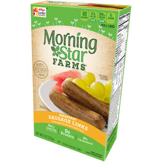 MorningStar Farms Breakfast Veggie Sausage Links 8 OZ BOX - Food ...