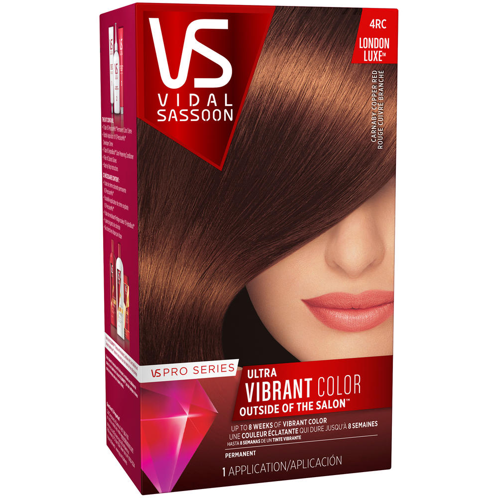 Pro Series Vidal Sassoon Pro Series London Luxe Hair Color 4RC Carnaby ...