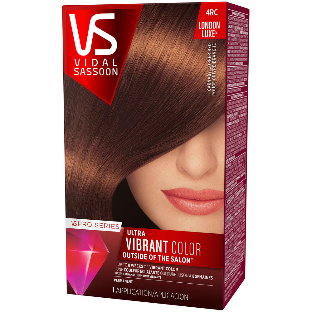 Pro Series Vidal Sassoon Pro Series London Luxe Hair Color 4RC Carnaby ...