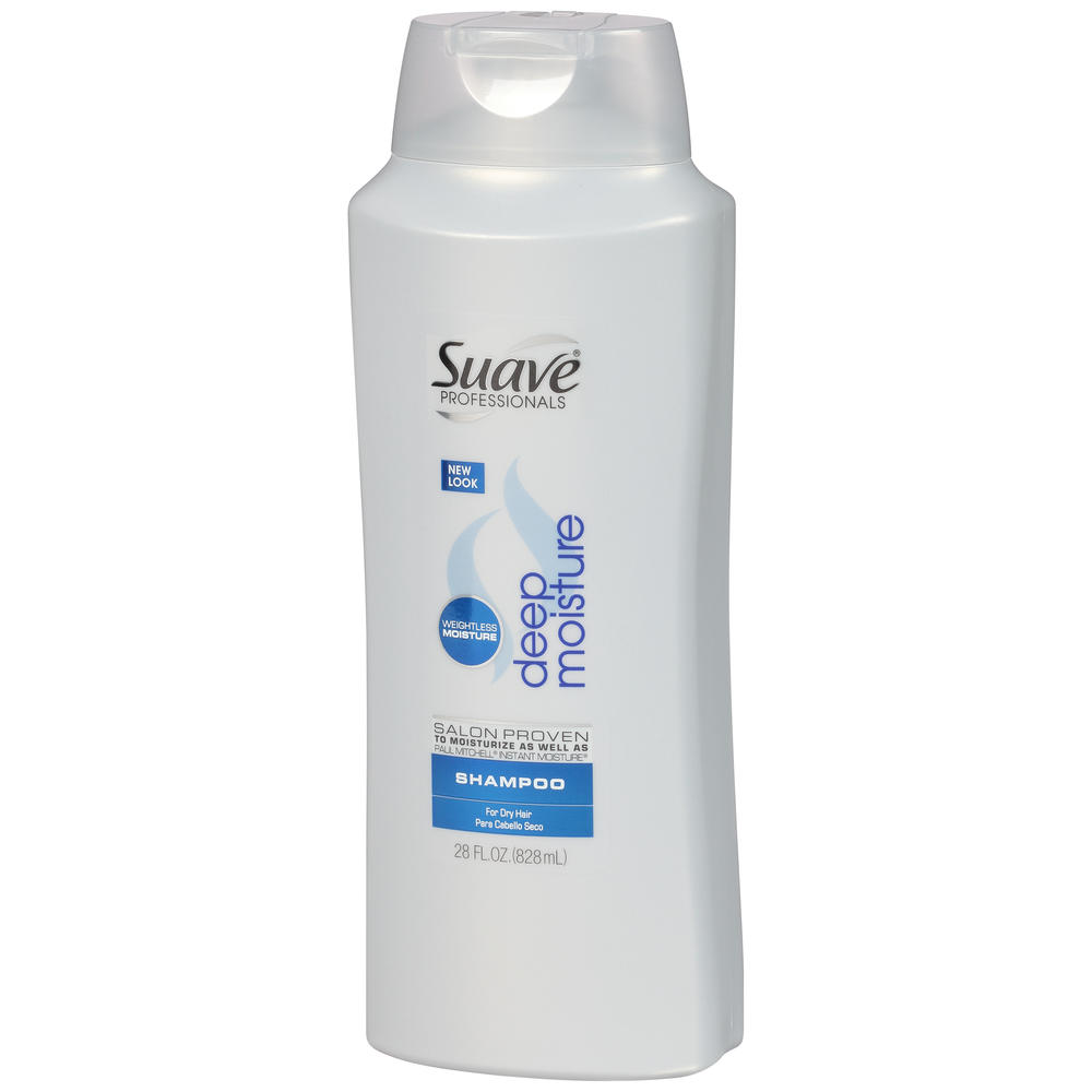 Suave Professionals Shampoo, Humectant Moisture, For Dry Hair, 32 fl oz ...