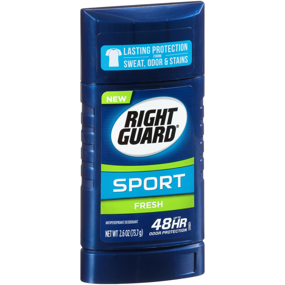 Right Guard Sport Antiperspirant & Deodorant, Invisible Solid, Fresh, 2 ...
