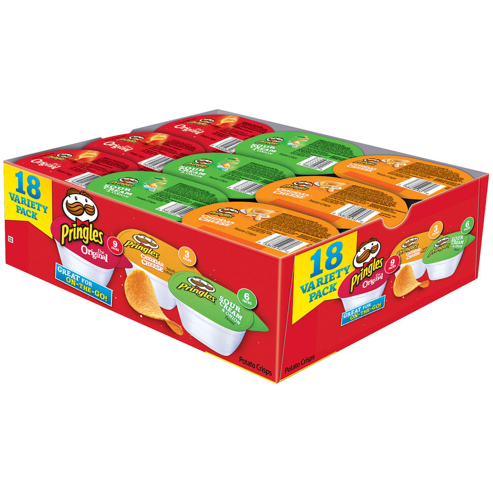 Snack Stacks! Original/Sour Cream & Onion/Cheddar Cheese Variety Pack ...