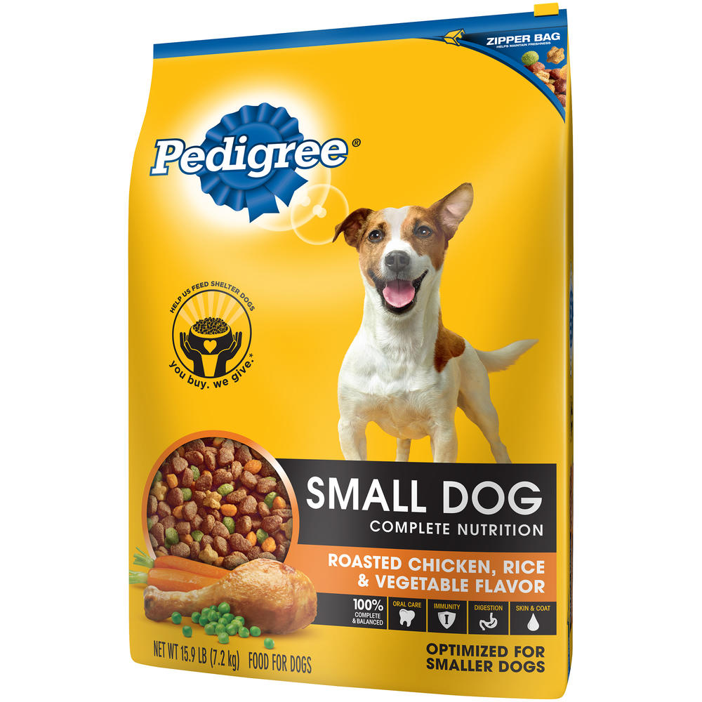 Pedigree Small Breed Kibbles Dry Dog Food - 15 Pound Bag