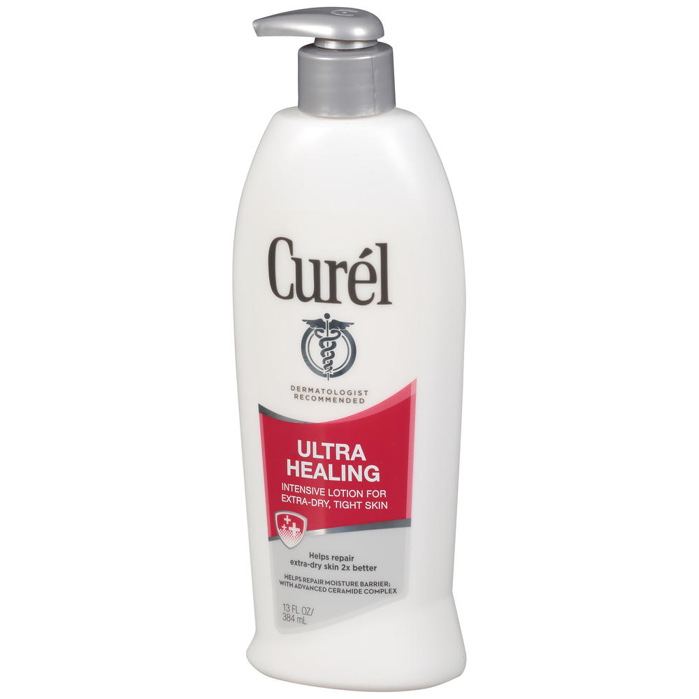 Curel Ultra Healing Lotion, for Extra Dry Skin, 13 fl oz (384 ml)