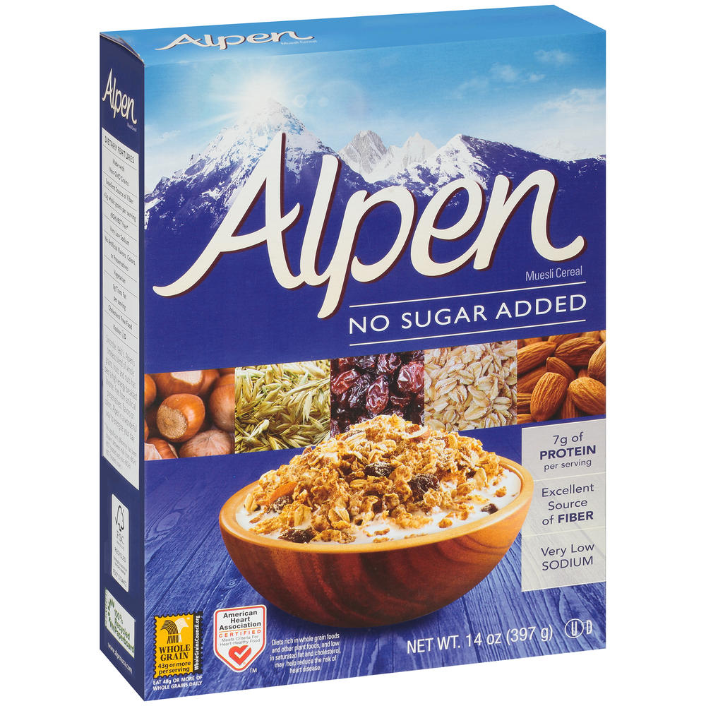 Alpen Muesli Cereal, Naturally Delicious, 14 oz (397 g)