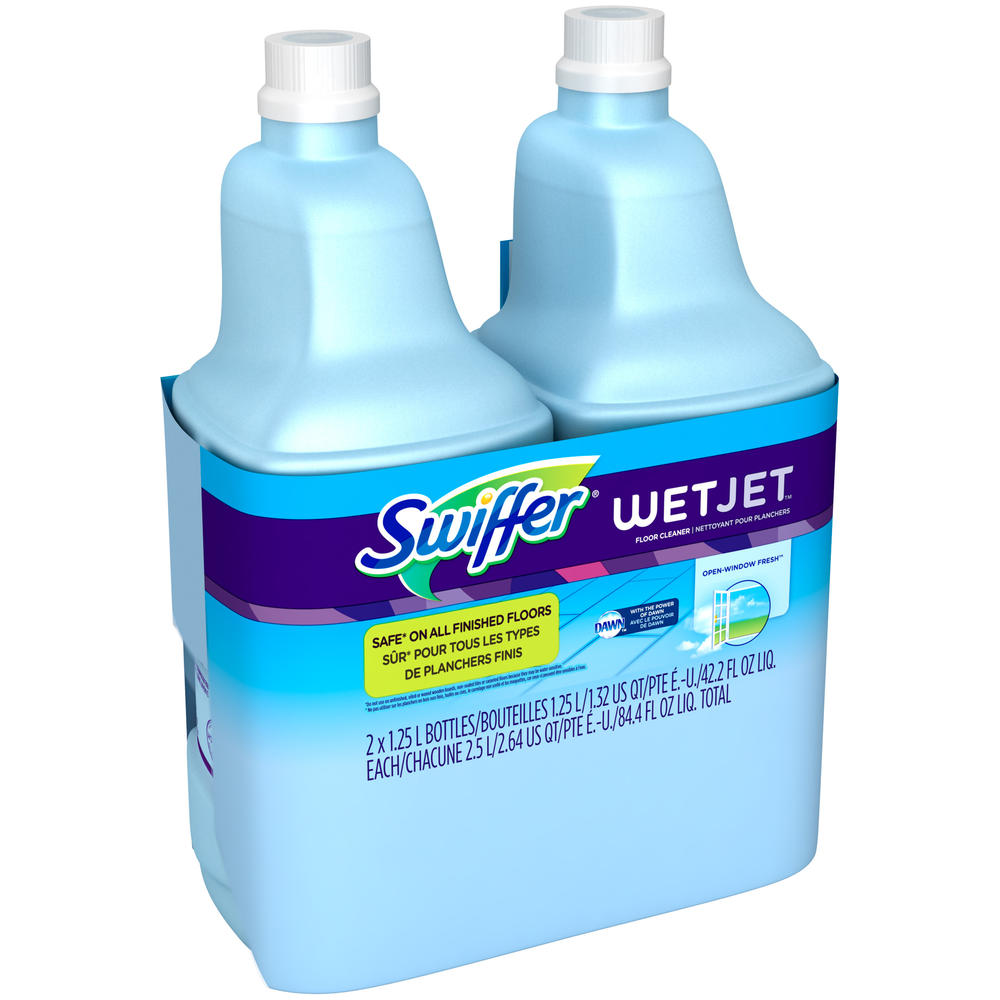Swiffer WetJet Multi-purpose Floor Cleaner Solution Refill Open Window ...