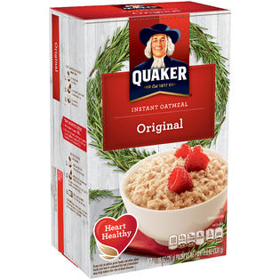 Quaker Instant Oatmeal, Original, 12 - 0.98 oz (28 g) packets [11.8 oz ...