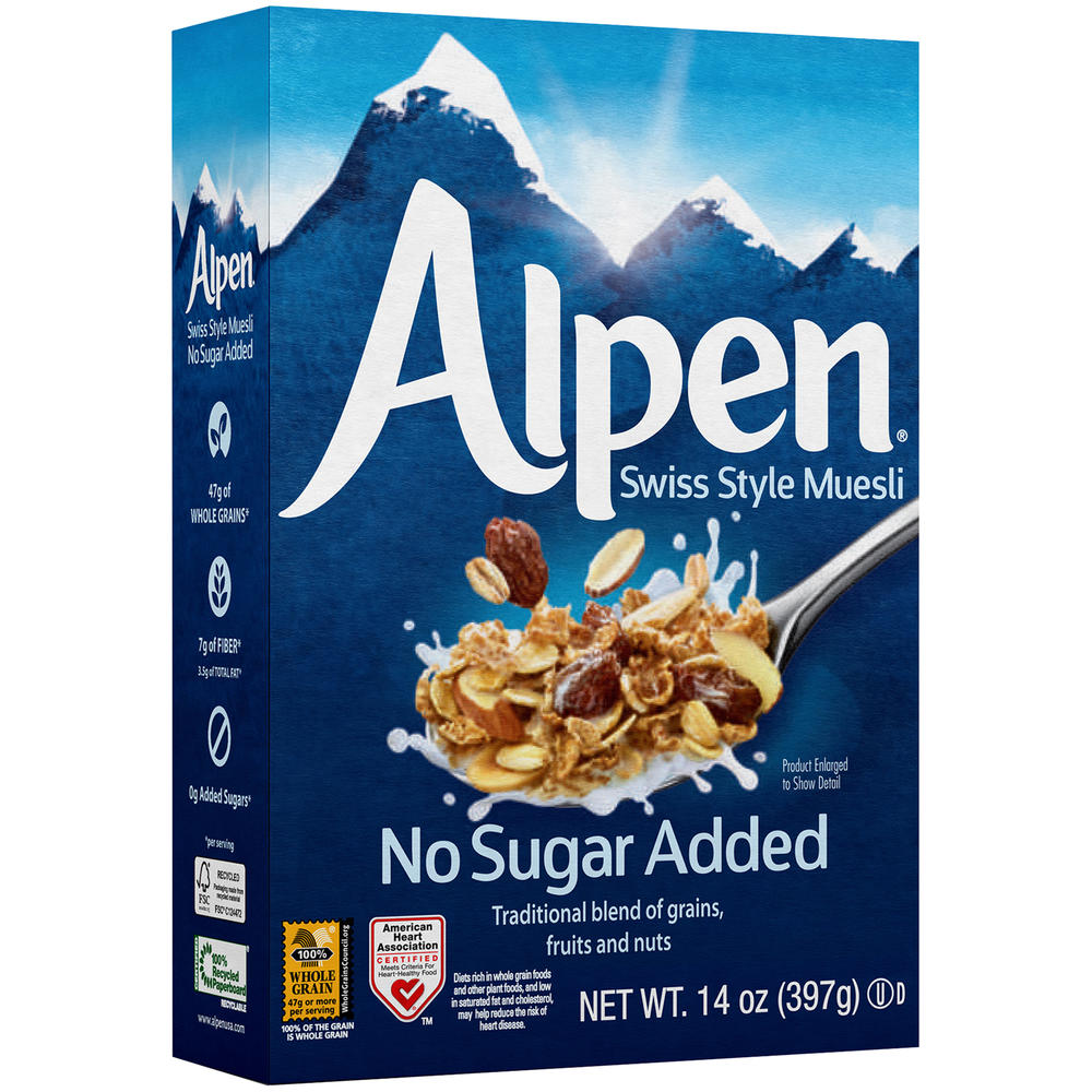 Alpen Muesli Cereal, Naturally Delicious, 14 oz (397 g)