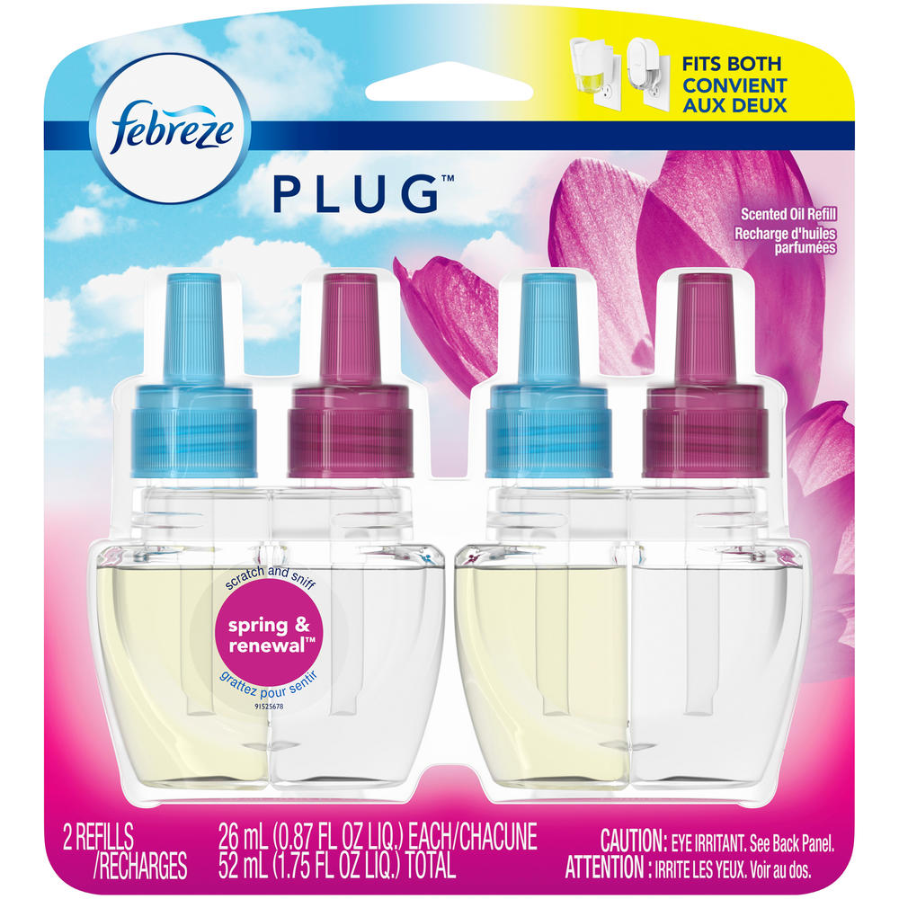 Febreze NOTICEables Spring & Renewal, 2 Refills, 1.758 oz.
