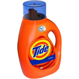 Tide HE Detergent, 2x Ultra, Original Scent , 50 fl oz (1.56 qt) 1.47 lt