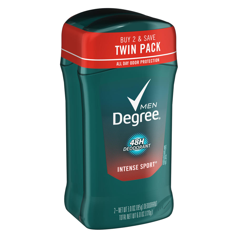 Degree Deodorant, Solid, Intense Sport, 6 oz (170 g )