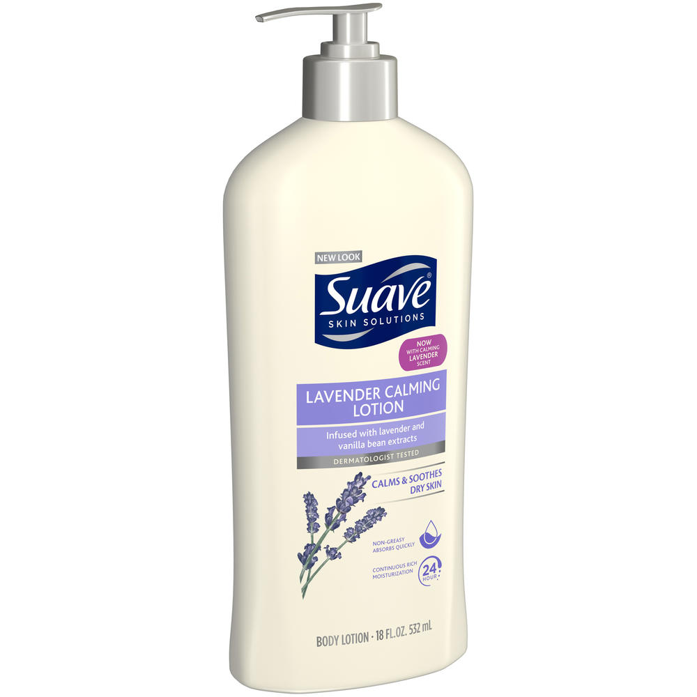 Suave Skin Therapy Moisturizing Body Lotion Lavender Vanilla 18 Fluid ...