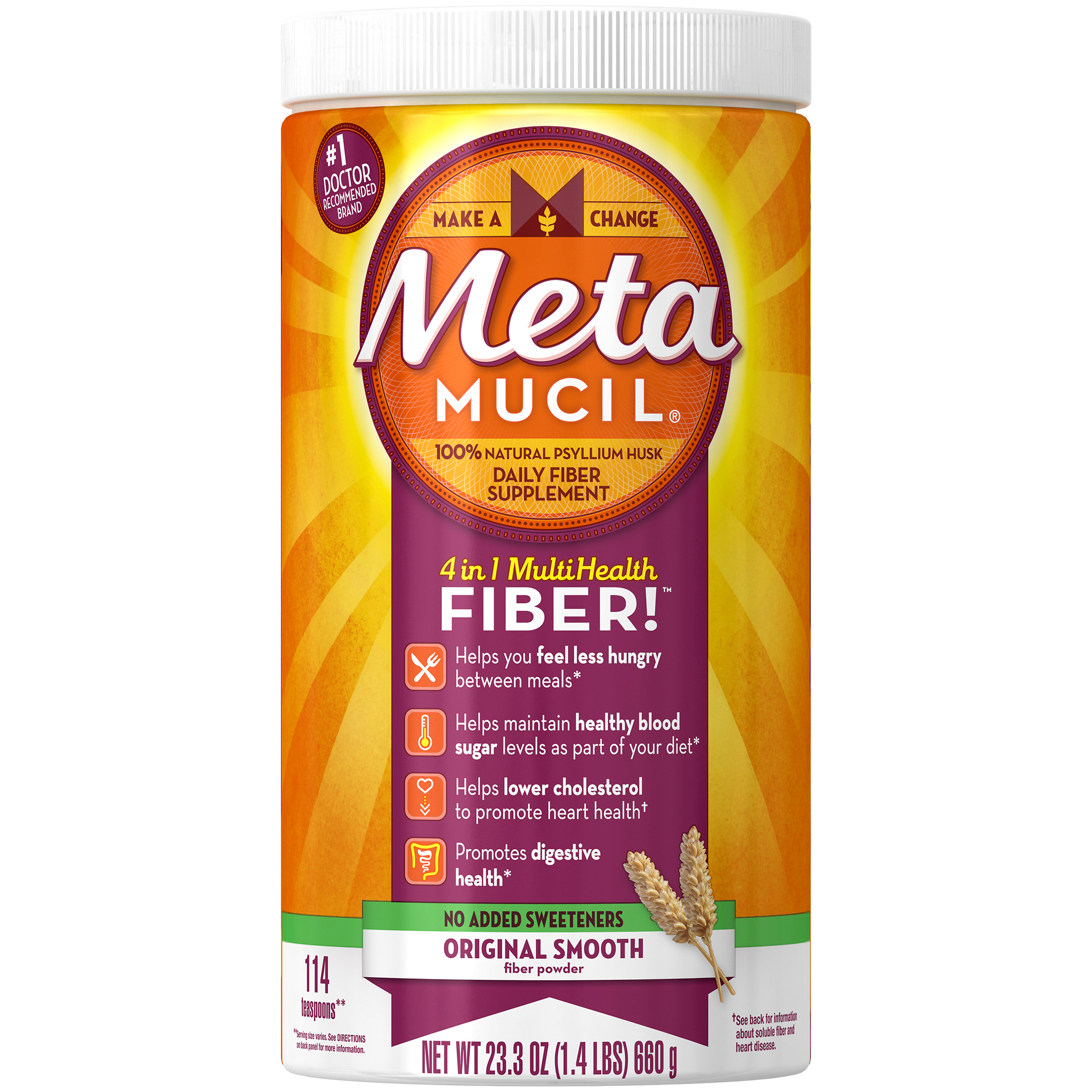 037000741176 UPC - Metamucil Smooth Texture Unflavored Fiber | UPC Lookup