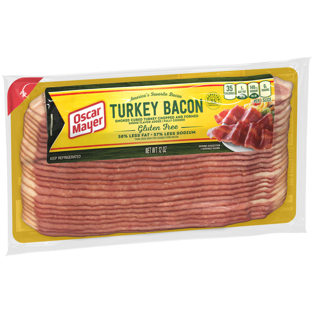 Oscar Mayer Turkey Bacon, Louis Rich, 12 oz