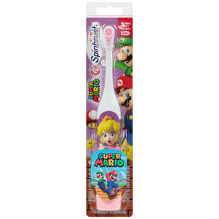 Spinbrush Super Mario Powered Kid's Toothbrush, 1 count