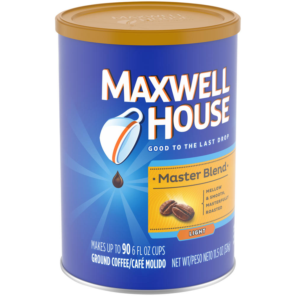 Maxwell House Coffee, Ground, Mild, Master Blend, 11.5 oz (326 g)