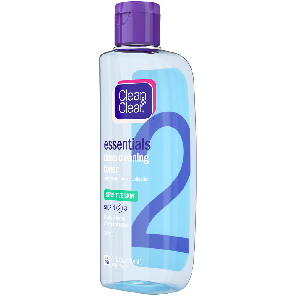Clean & Clear Astringent, Deep Cleaning, Sensitive Skin, 8 fl oz (240 ml)