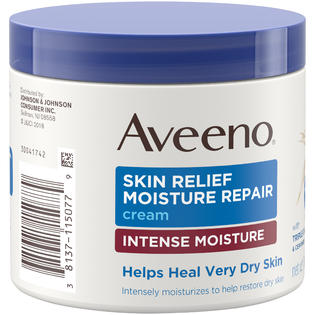 Aveeno Active Naturals Moisture Repair Cream, Skin Relief, Intense Moisture, 11 oz (311 g)
