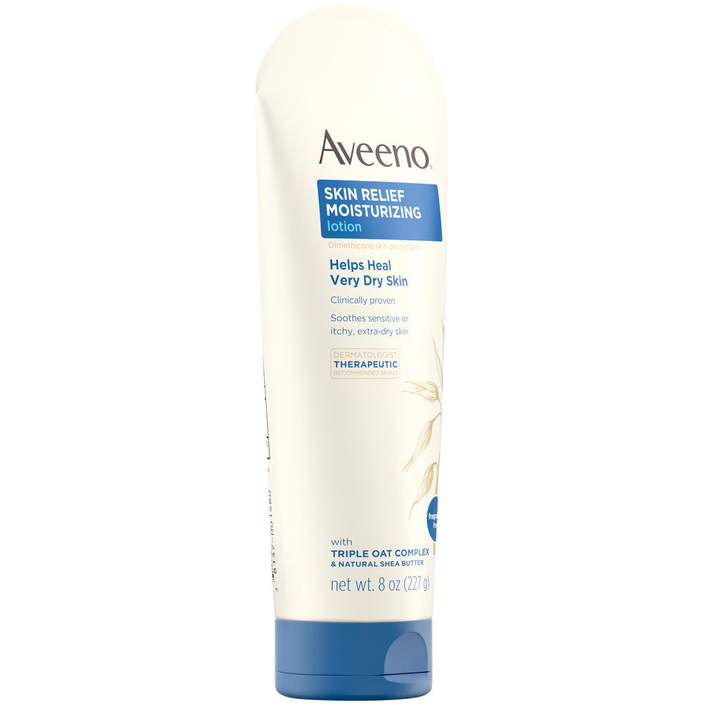 Aveeno Active Naturals Moisturizing Lotion, Skin Relief, 8 oz (227 g)