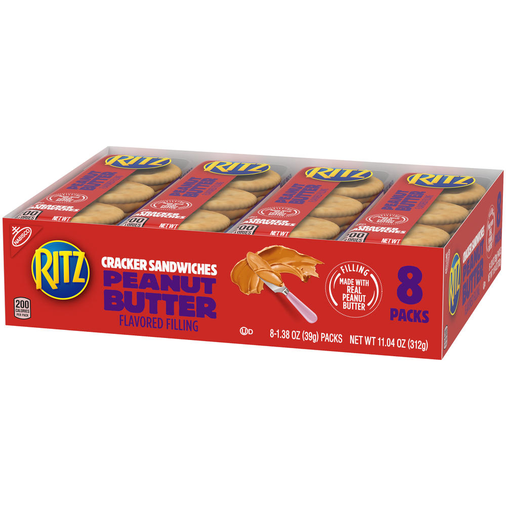 Ritz Cracker Sandwiches Peanut Butter 11.04 oz