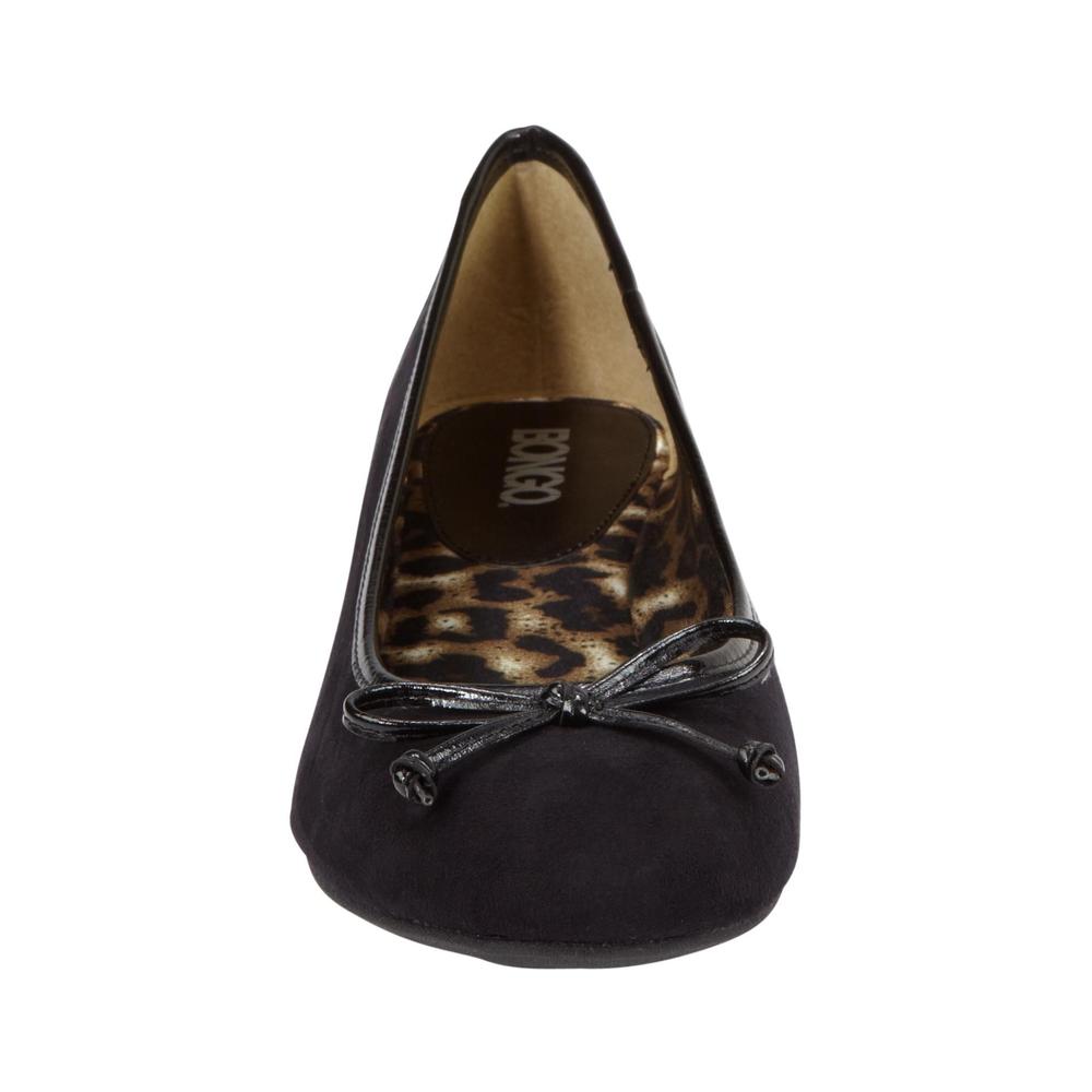 Bongo Women's Sillery Casual Flat - Black