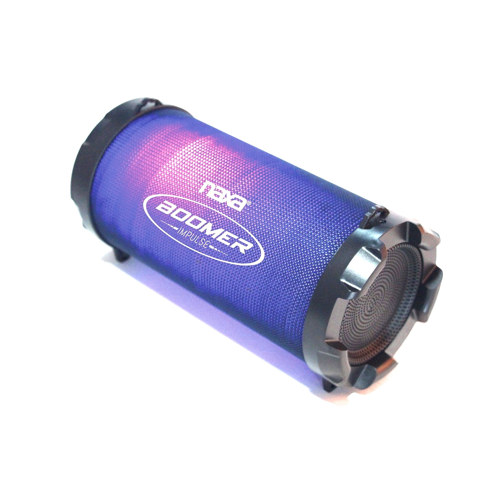 Naxa 970104693M BOOMER IMPULSE FLASH Bluetooth Boombox with LED Lights