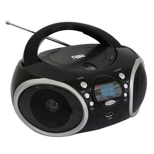 Naxa 970104871M Portable MP3/CD Player with AM/FM Analog Radio & USB Input