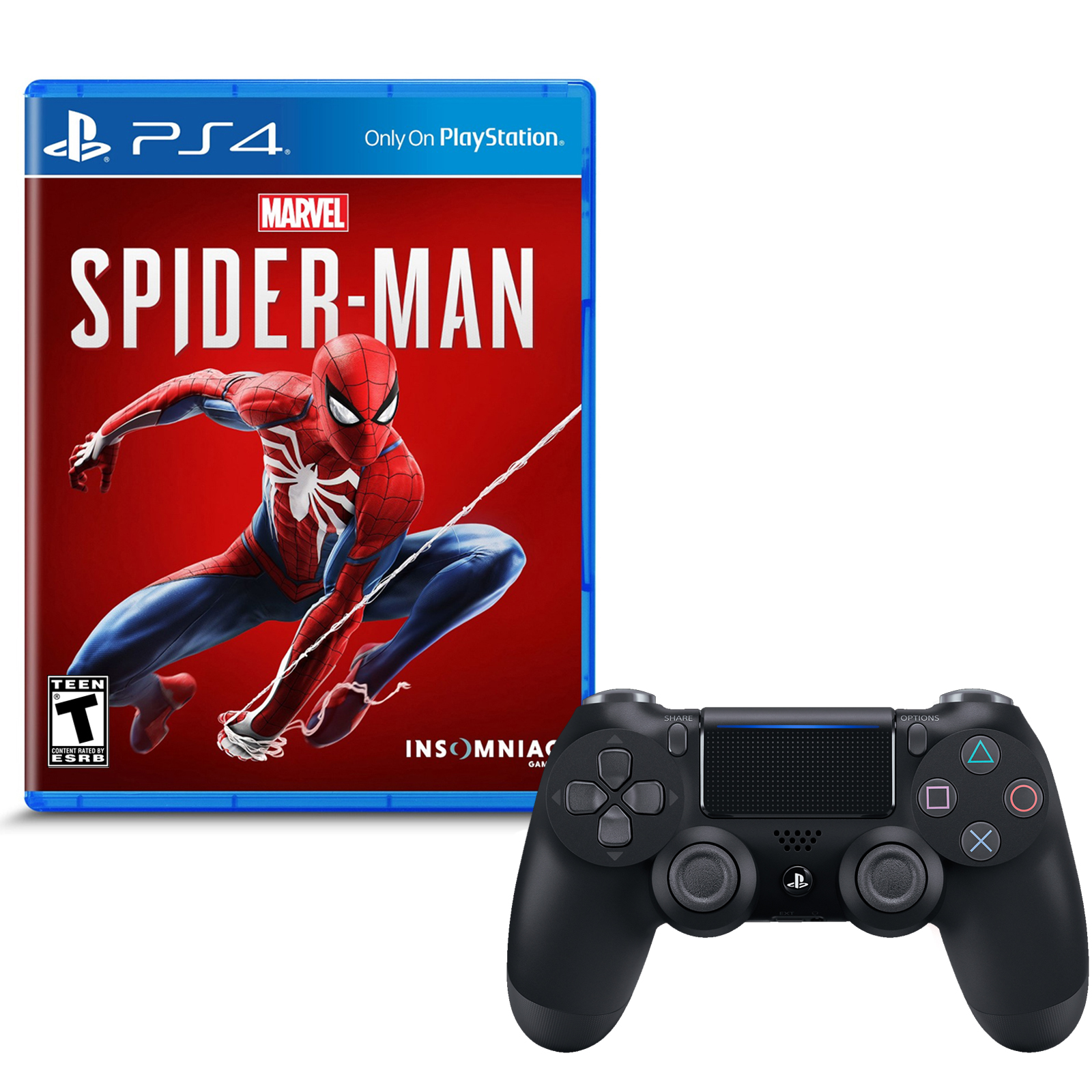 Sony Spider-Man and DualShock 4 Wireless Controller