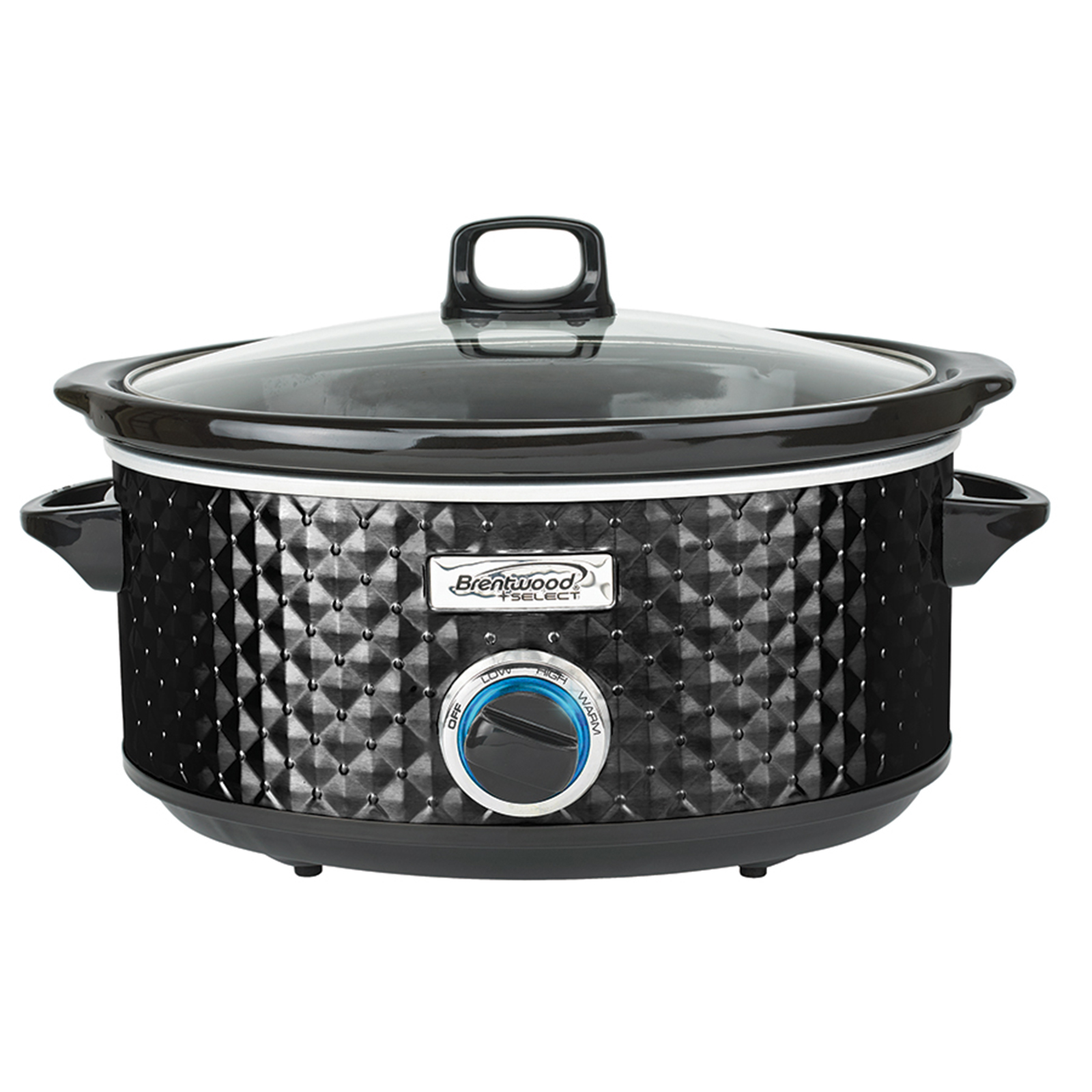 Brentwood 970109854M 7 Quart Slow Cooker in Black