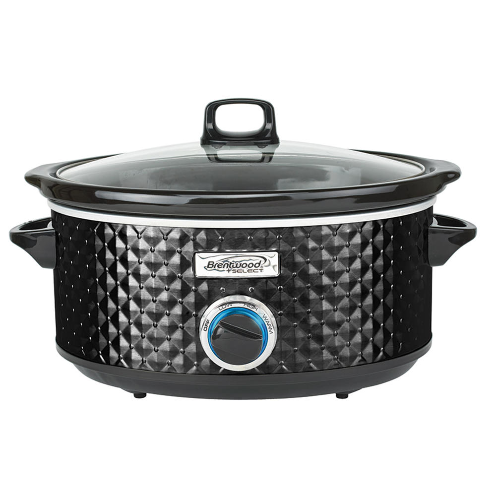 Brentwood 970109854M 7 Quart Slow Cooker in Black