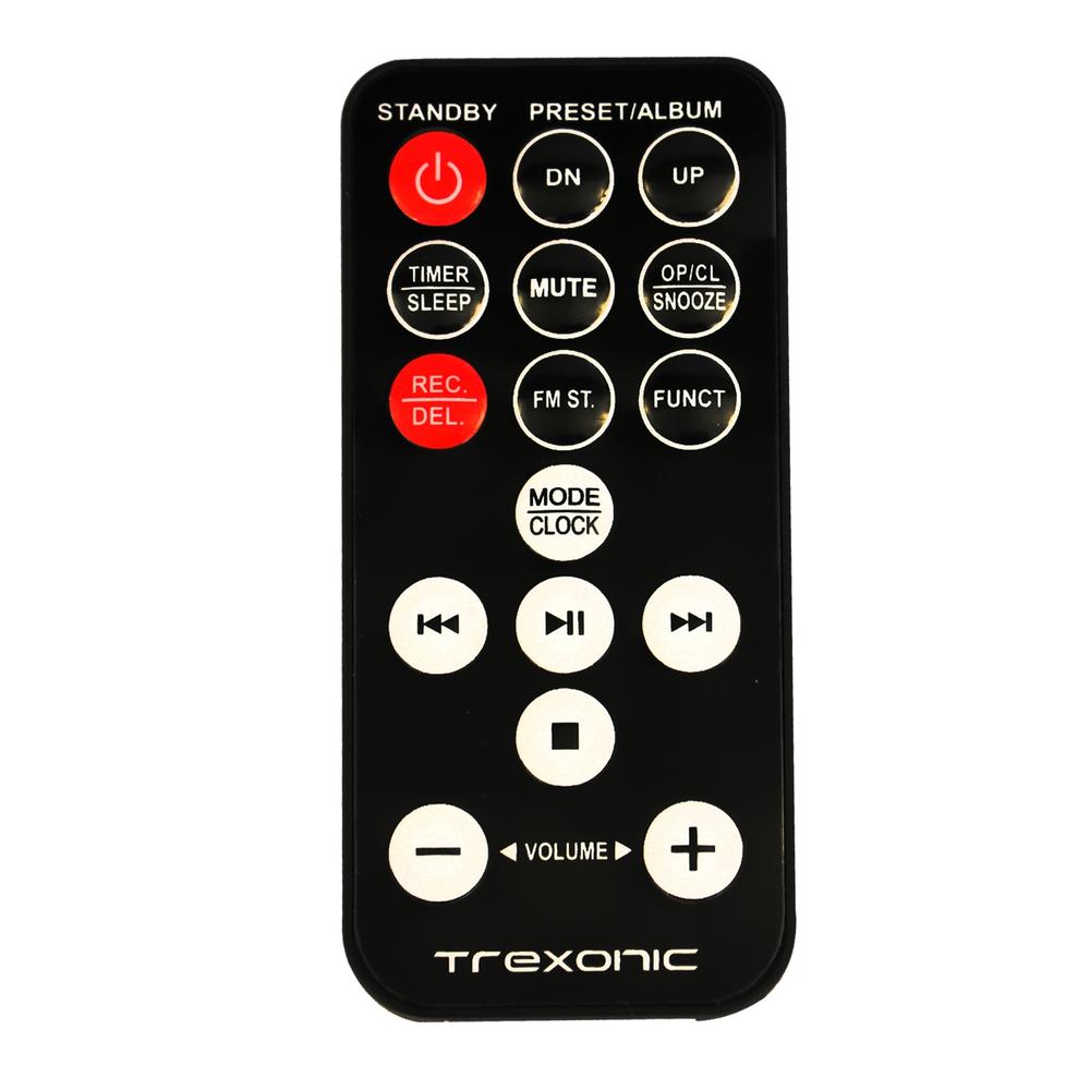 Trexonic 970104741M 3-Speed Turntable With CD Player, Dual Cassette ...