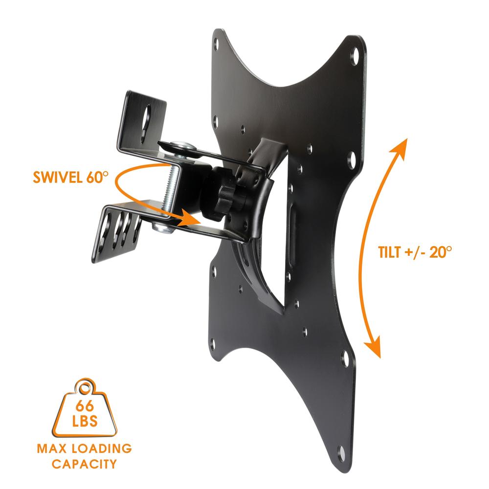 Megamounts 97096980M Heavy Duty Full Motion Television Mount for 17 ...