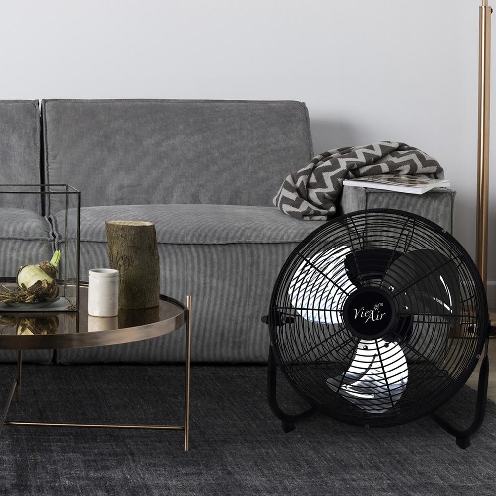 Vie Air 97096352M 12" High Velocity All-Metal 3-Speed Floor Fan