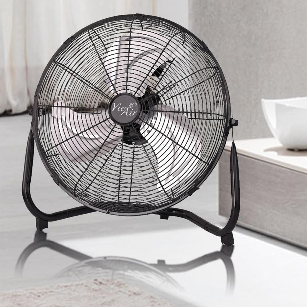 Vie Air 97096353M 14" High Velocity Heavy Duty Metal Floor Fan