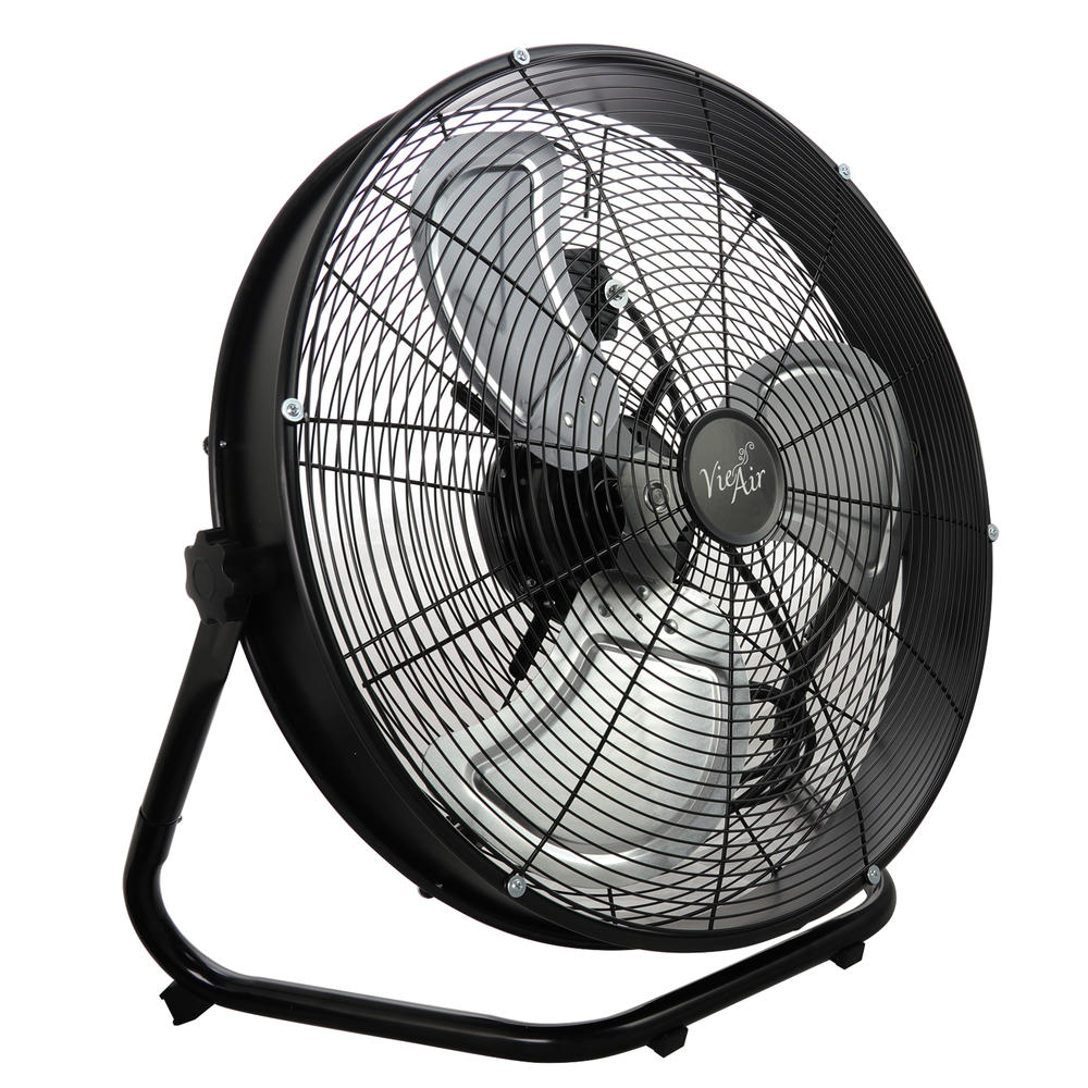 Vie Air 970109800M 20" Industrial Floor Drum Fan with 3 Speed, 360 Tilt ...