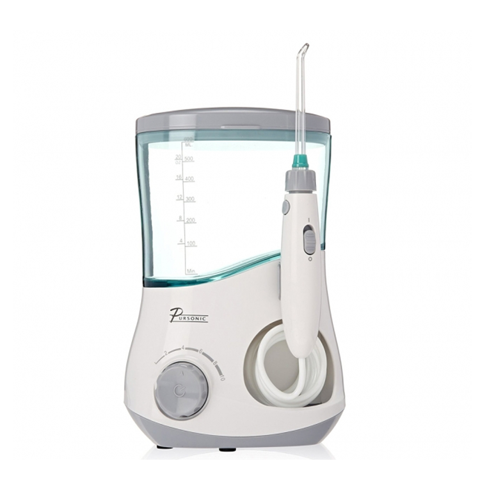 Pursonic Professional Counter Top Oral Irrigator Water Flosser with 3 ...