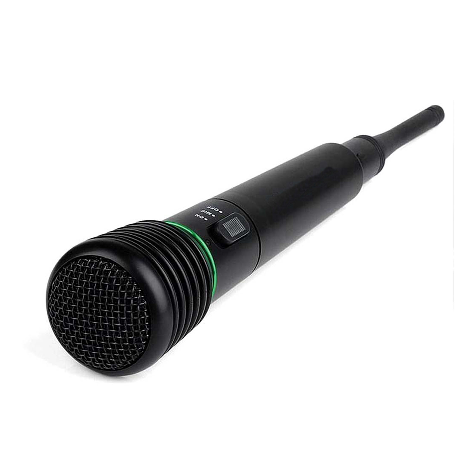 Supersonic 97095092M 2 in 1 Wireless/Wired Professional Microphone - Black