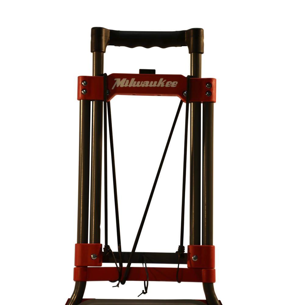 Milwaukee Hand Truck 150 lbs. Fold-Up Hand Truck with 5” Quiet TPR Wheels