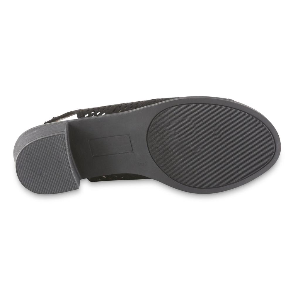 Roebuck & Co. Women's Vida Sling-Back Shoe - Black, Wide Available