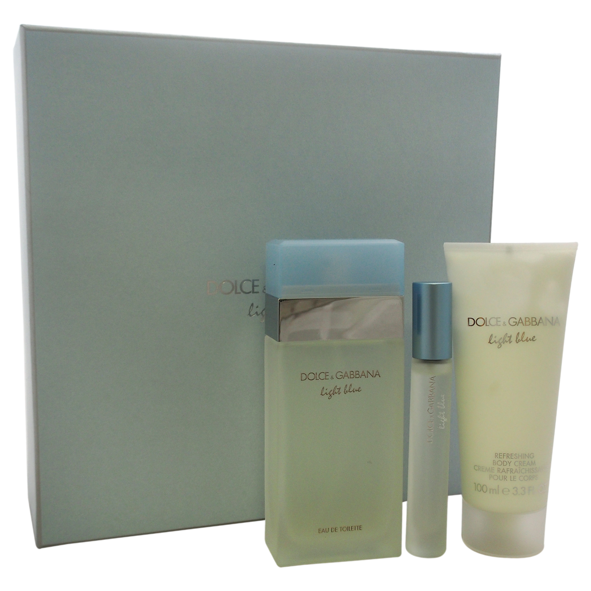 UPC 730870146989 - Light Blue by Dolce & Gabbana for Women - 3 Pc Gift ...