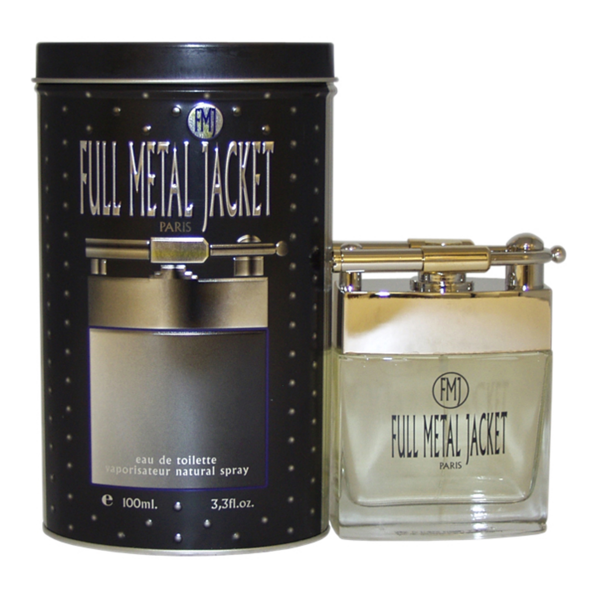 Full Metal Jacket by FMJ Parfums for Men - 3.3 oz EDT Spray