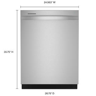 Kenmore 22 14145 24 Built In Dishwasher w Stainless Tub Active Finish