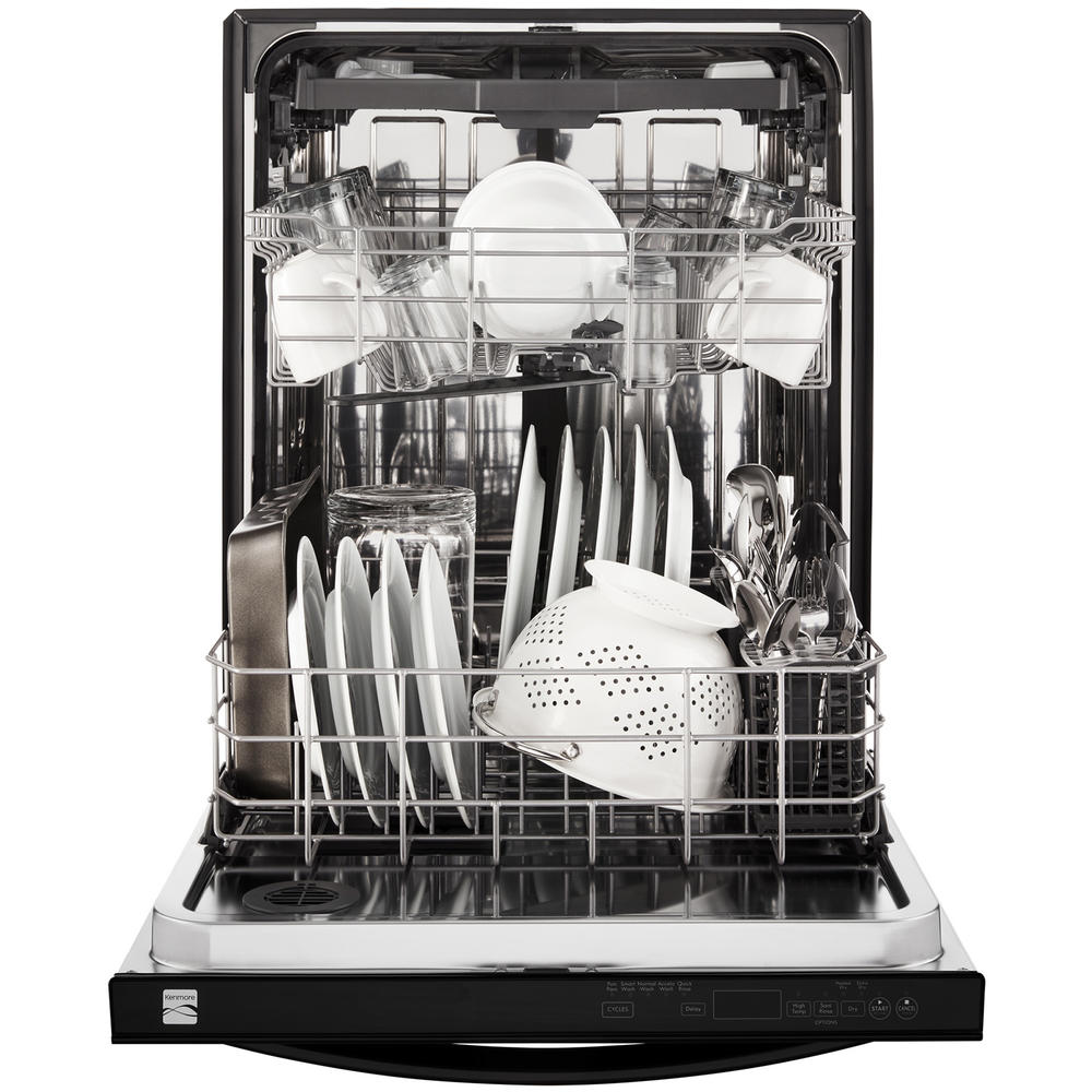 Kenmore 22-14179 24" Built-In Dishwasher w/ Removable 3rd Rack – Black